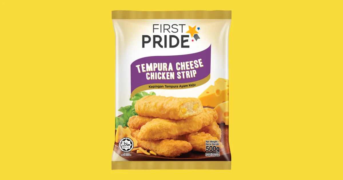 First Pride Kepingan Ayam Tempura Keju | FIRST PRIDE MY