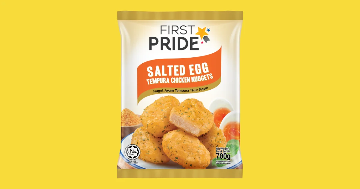 First Pride Nuget Ayam Tempura Telur Masin | FIRST PRIDE MY